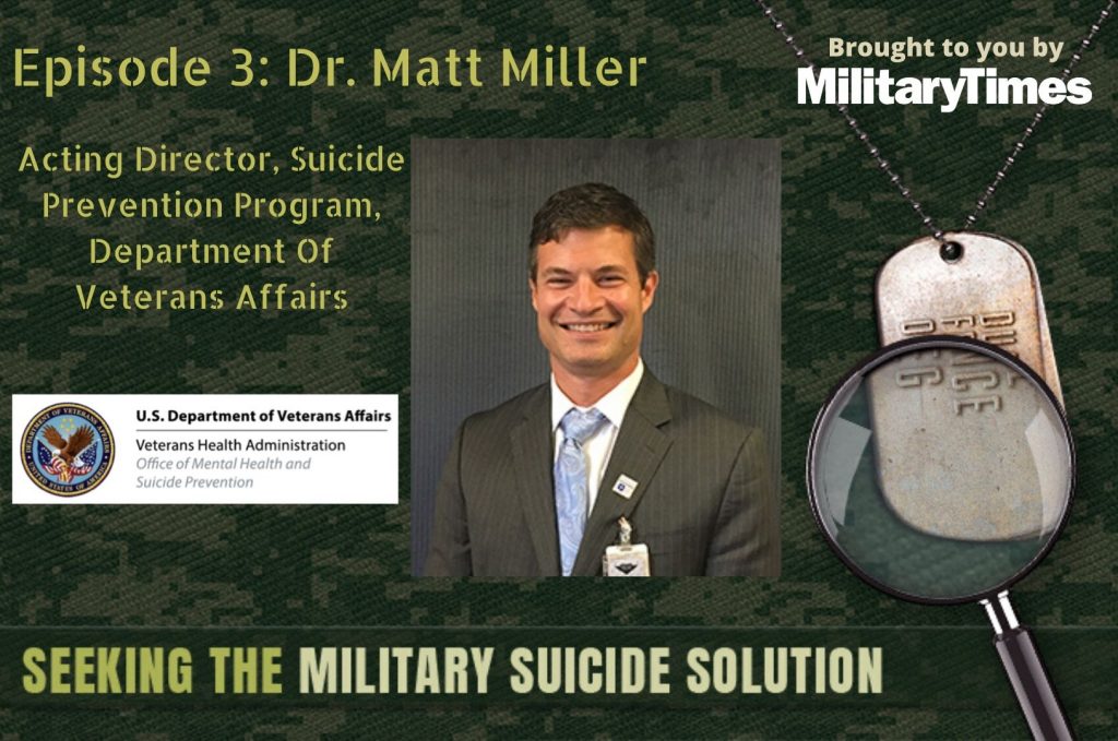 STMSS03 - Dr. Matt Miller - Suicide Prevention Program, Department of ...