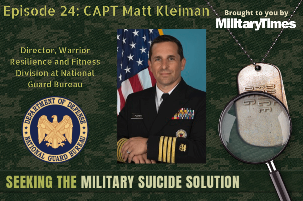 STMSS24 - CAPT Matt Kleiman - Suicide Prevention in the National Guard ...