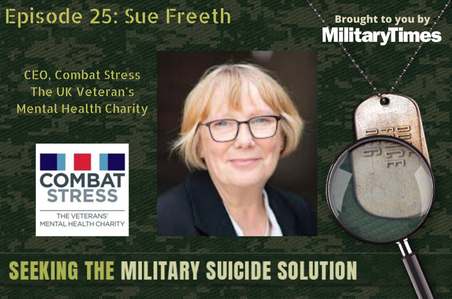STMSS25 - Sue Freeth - Combat Stress UK — Head Space and Timing
