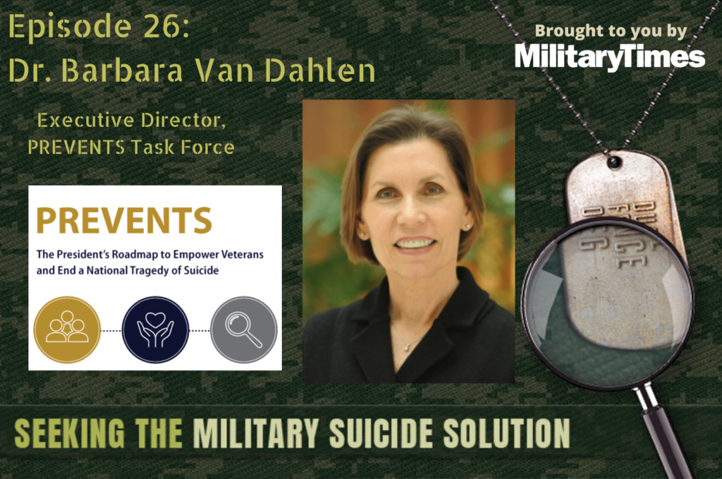 STMSS26 - Dr. Barbara Van Dahlen - PREVENTS Update — Head Space and Timing